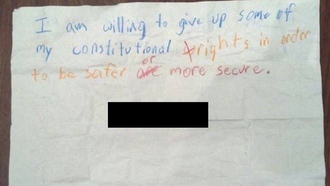 Florida teacher tells fourth-graders to give up constitutional rights ...