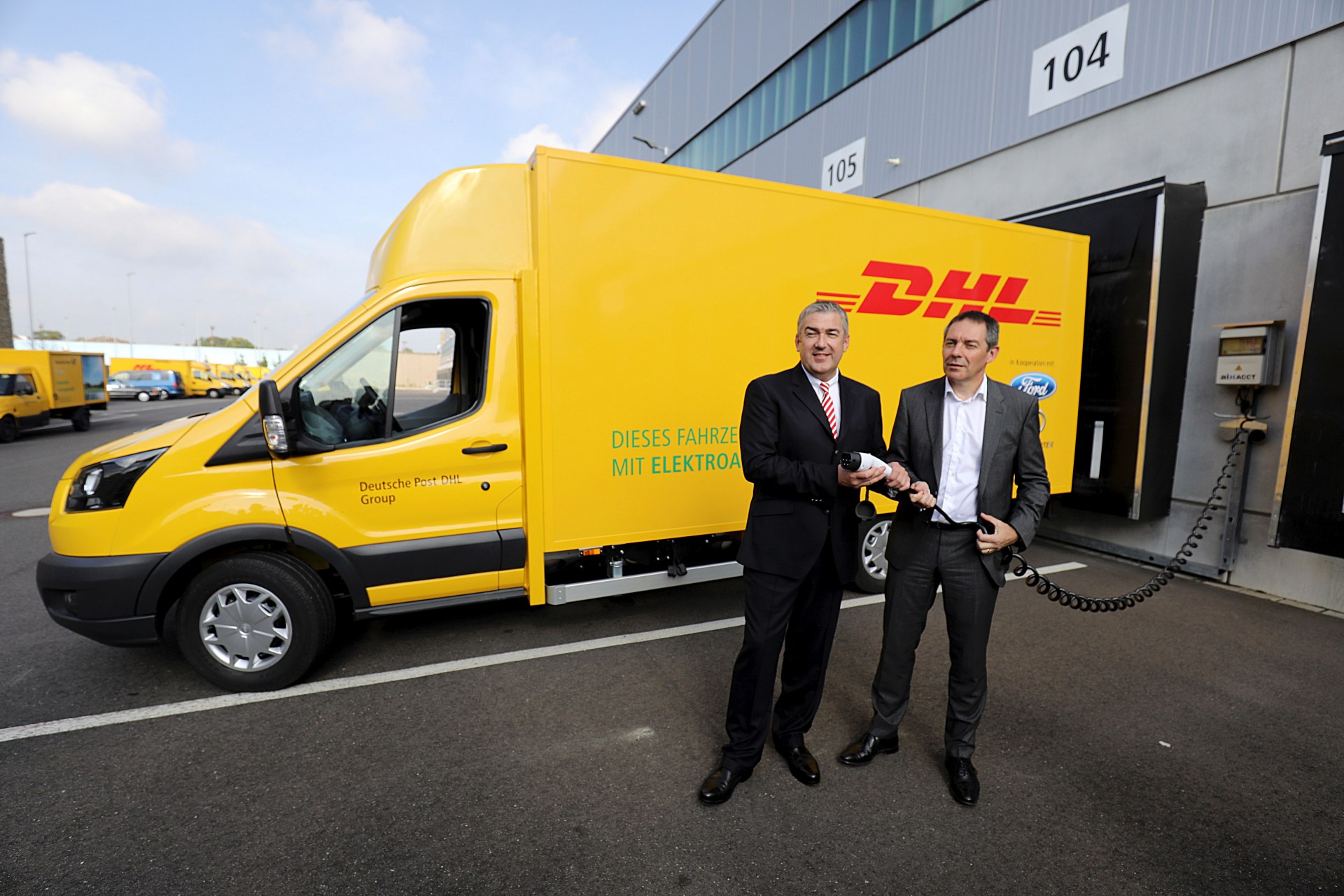 DHL, Ford unveil jointly made electric delivery van | Fox News