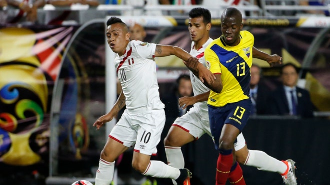 Copa America: Ecuador crawls back from 2 goals down and ties Peru 2-2 ...