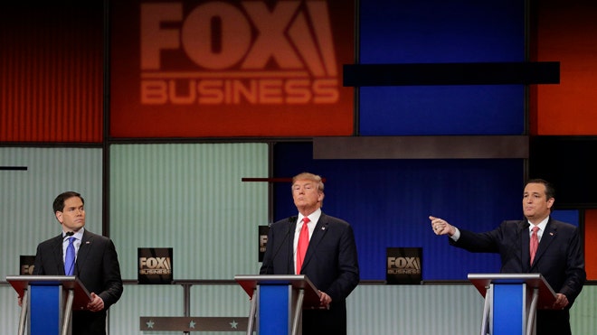 Cruz comes under attack from Rubio and Trump during 2016’s first GOP ...