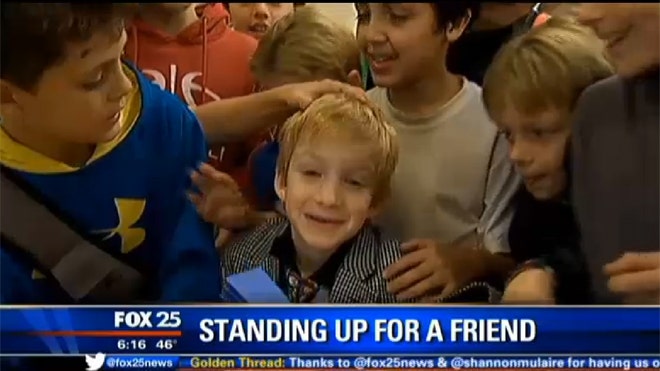 Hats off to Danny: Football team rallies around bullied kindergartner ...