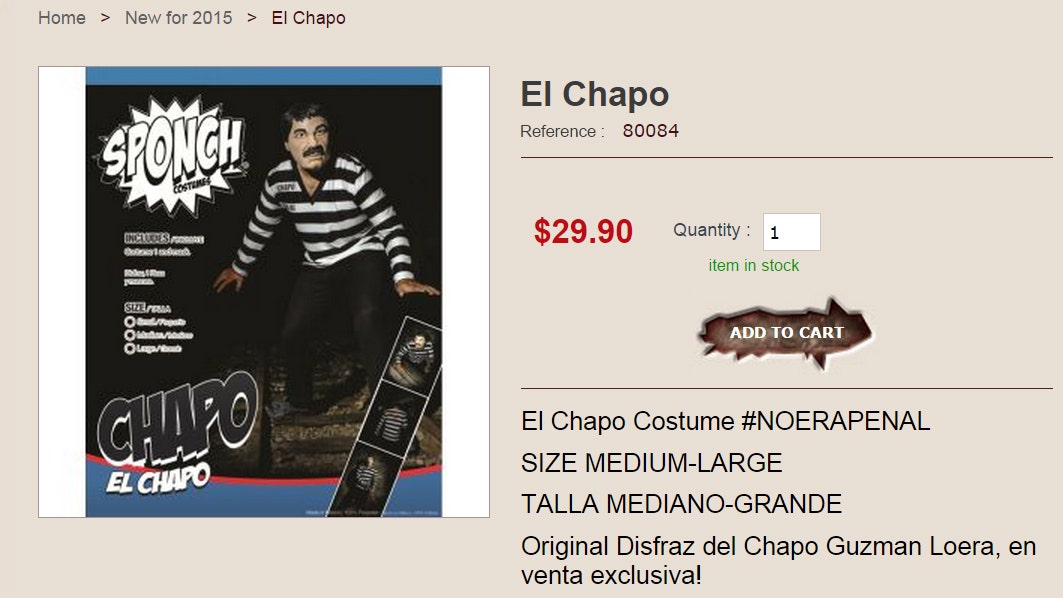 Drug kingpin ‘Chapo’ Guzmán spotted in U.S. and Mexico – as a Halloween ...
