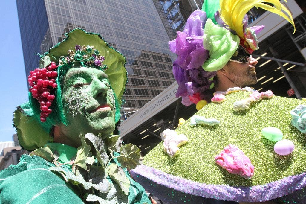 Celebrating Easter _ and creativity_ in New York with festive hats and ...