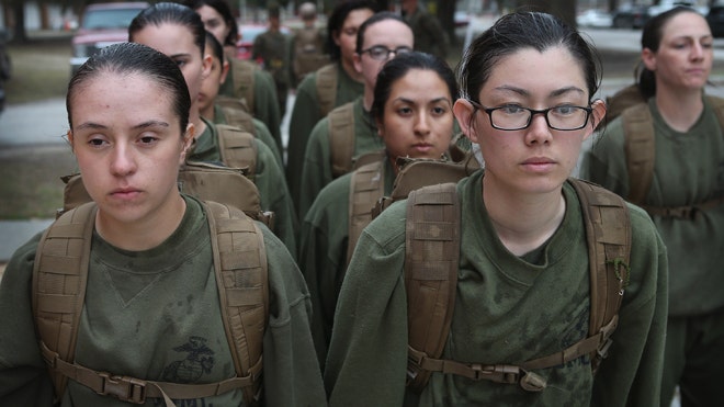 Making History: Cristina Fuentes Among The First Female Marines To ...