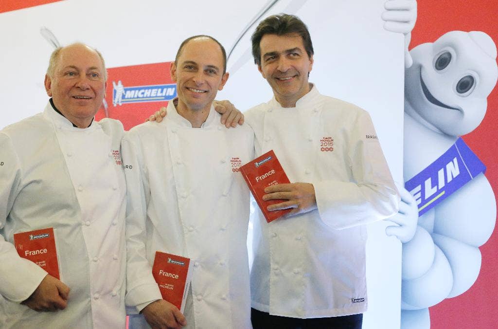 Paris chef Alleno gets 2nd triple Michelin star as France ups the ante ...