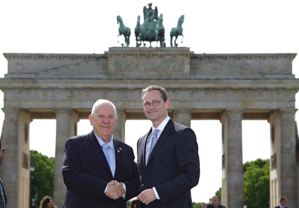 German, Israeli presidents mark 50 years of diplomacy; cite strong ...