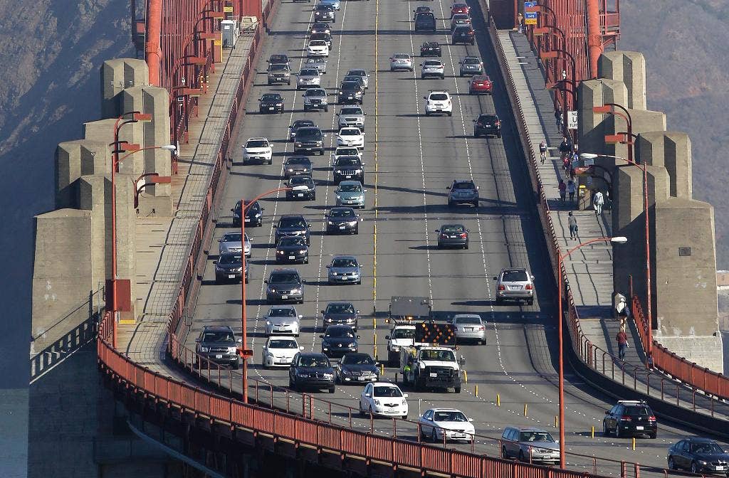 Golden Gate Bridge reopens to traffic after weekend-long closure to ...
