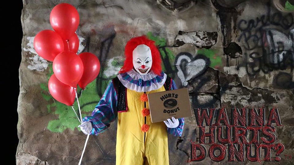 Hurts Donut offering ‘scary clown deliveries’ at some Texas locations ...