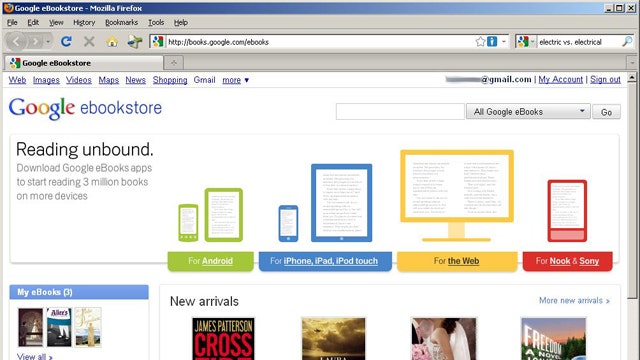 Google Takes on Amazon, Apple in E-Book Market | Fox News