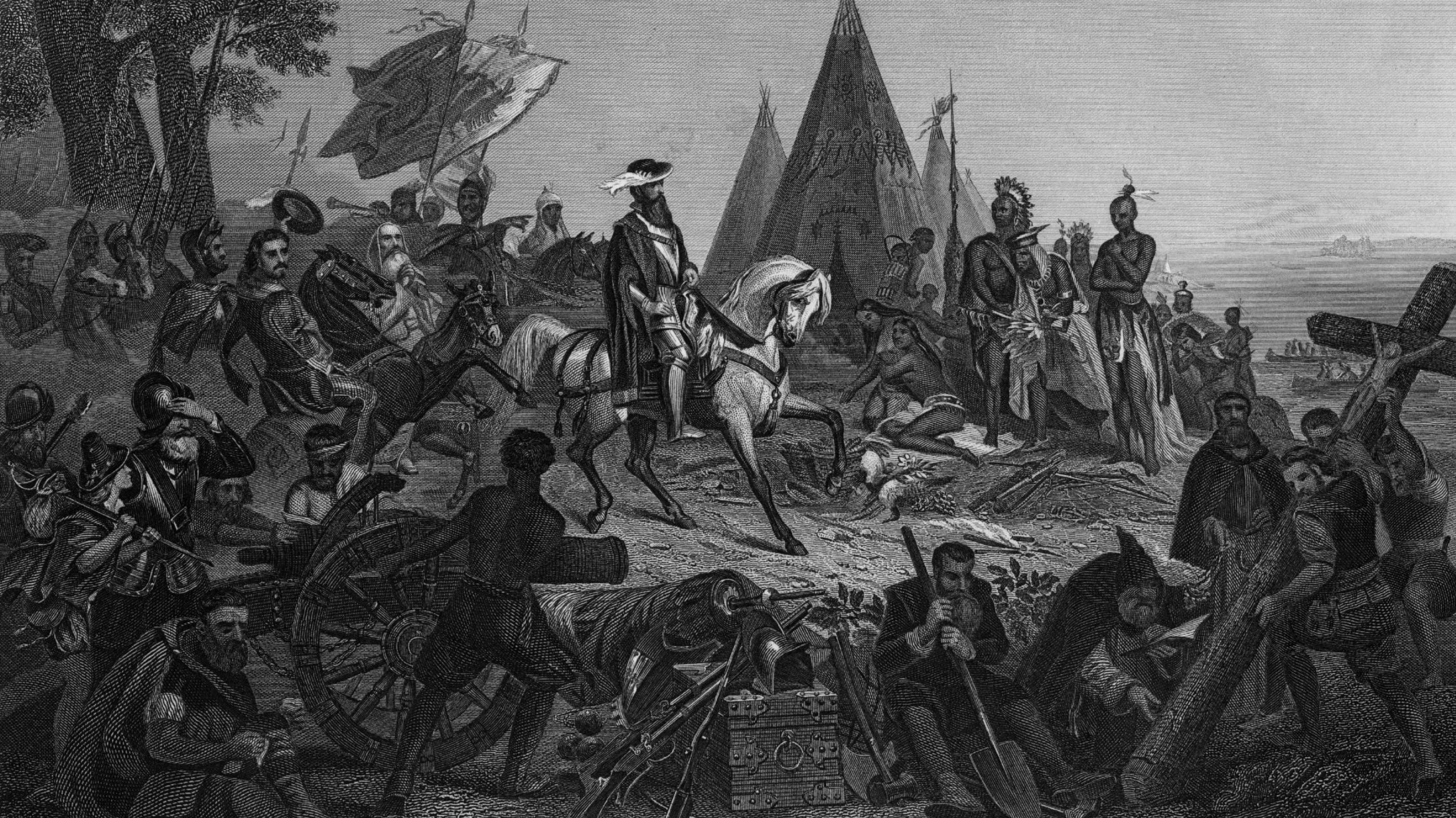 Wood remains believed to be from Christian cross of Spanish ...