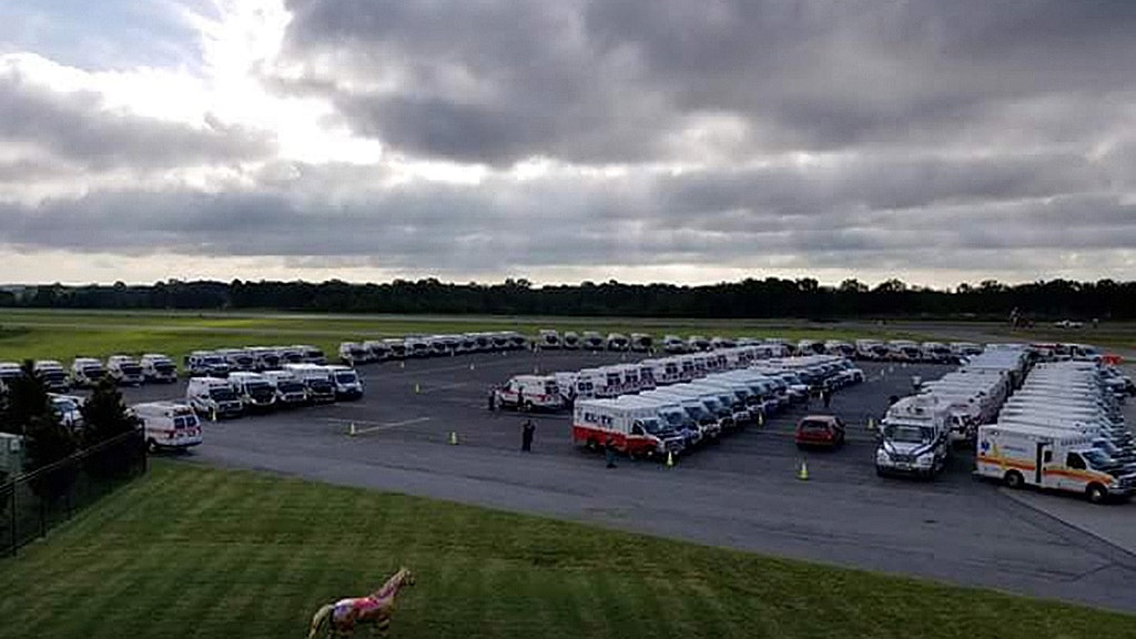 South Carolina airport becomes FEMA staging area for Hurricane Florence ...