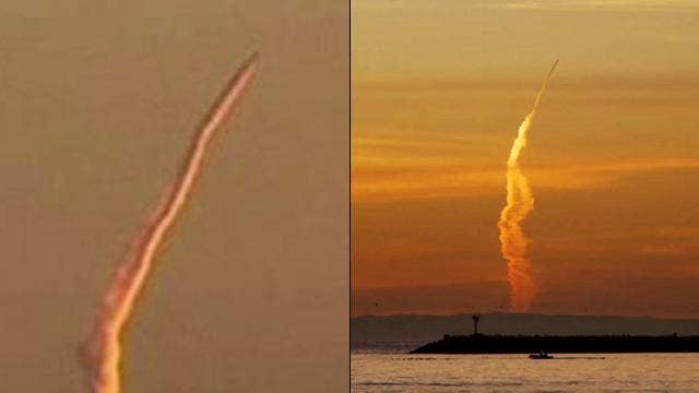 Mystery Solved? Missile Launch Could Be a Jet Contrail | Fox News