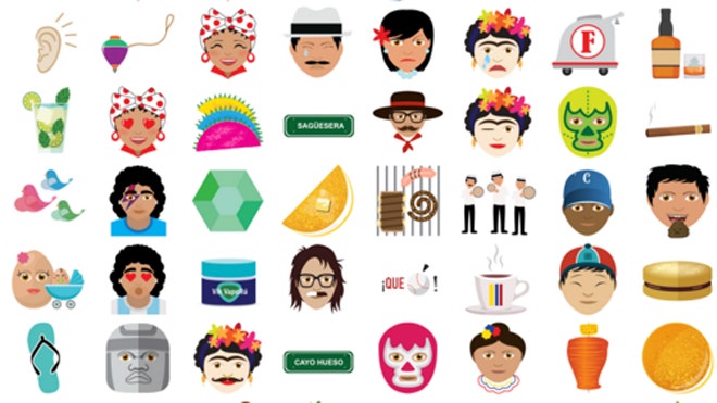 Never mind smiley faces, new Latino emojis let you show your pride ...