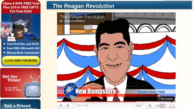 Huckabee Launches Cartoon Series That Canonizes Reagan | Fox News