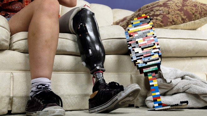 'Lego leg' video goes viral, helps woman connect with fellow amputees ...