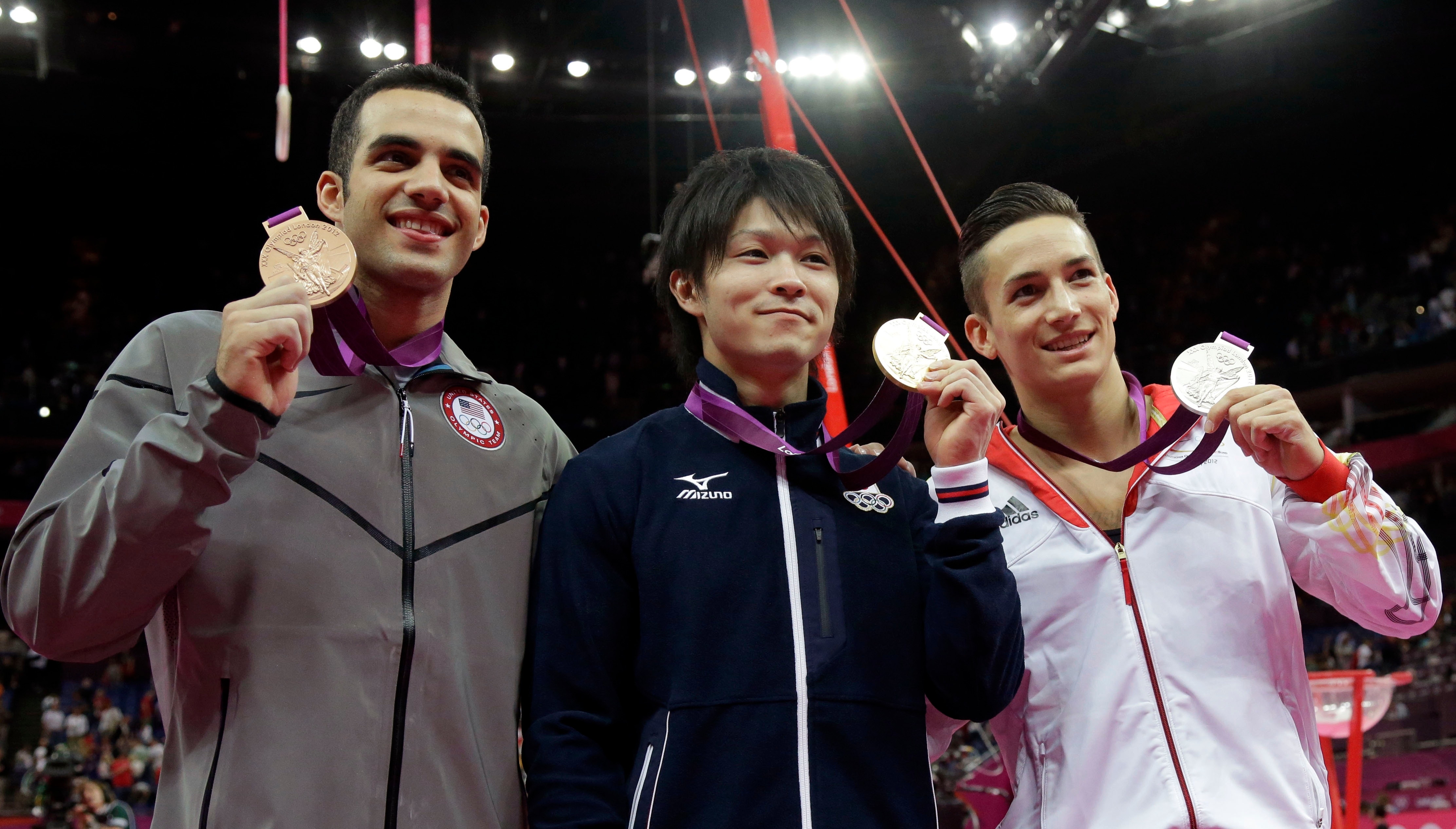 Olympic Coverage: Danell Leyva Wins Bronze in All-Around Gymnast ...