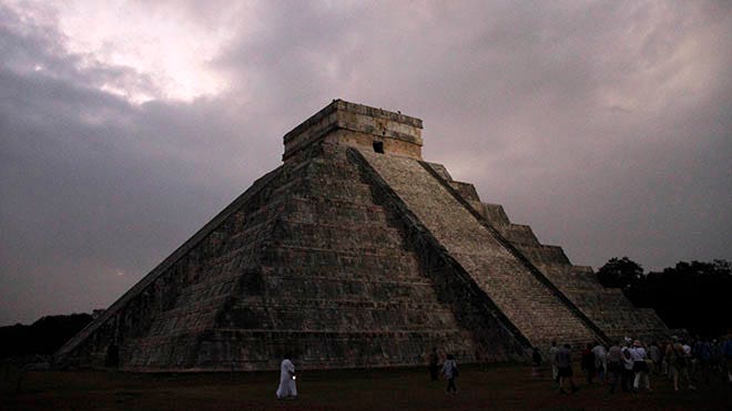 Mexican pyramid in Chichen Itza hides two smaller pyramids inside ...