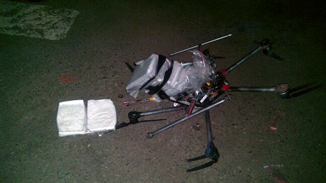 Narco-drone laden with methamphetamine crashes near US-Mexico border ...