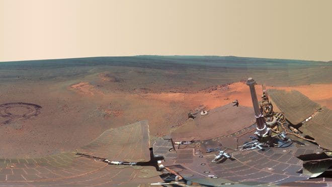 Big picture on Mars: NASA rover snaps stunning view of Red Planet | Fox ...