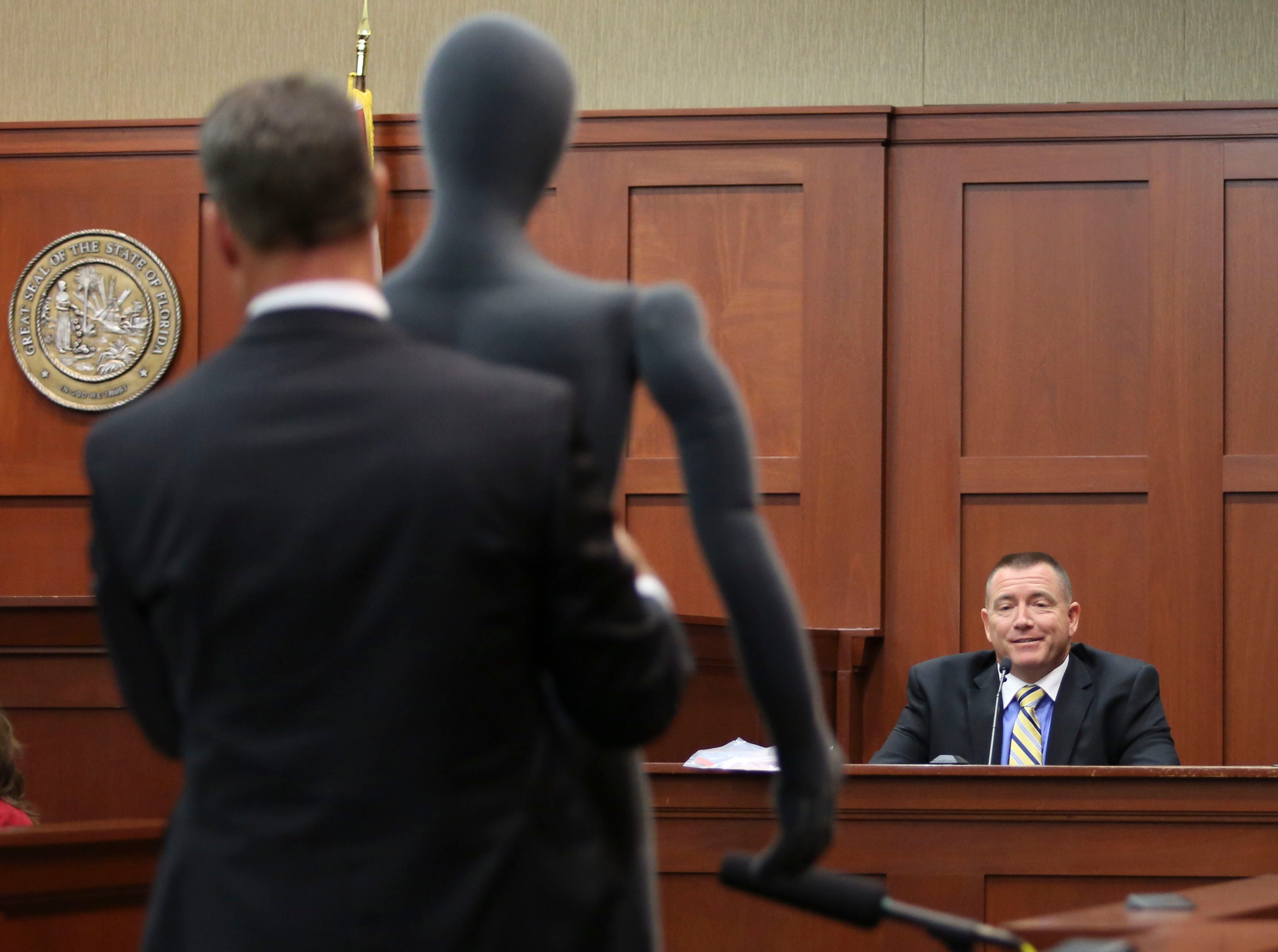 Texts Animation Physical Shape Take Spotlight In Zimmerman Trial