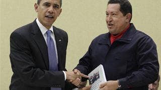 Photos of Obama, Chavez Prompt Questions Over Change in Diplomatic ...