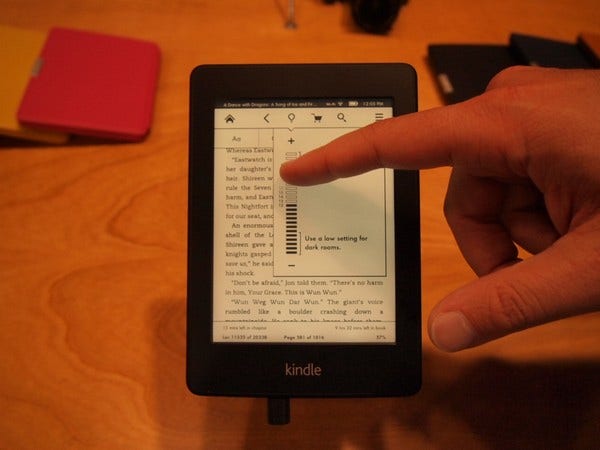 Hands-On With the Kindle Paperwhite: Light and Bright, and Just $119 ...