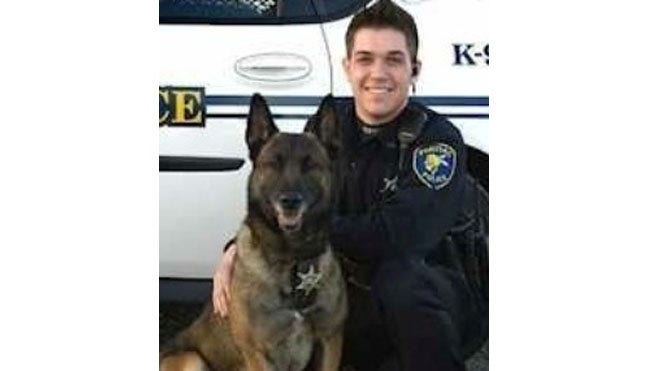 K-9 laid to rest alongside officer killed in crash | Fox News