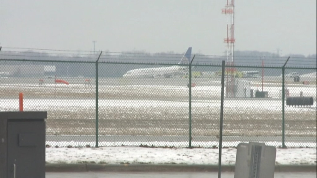 No injuries reported after flight skids off runway at Ohio airport ...