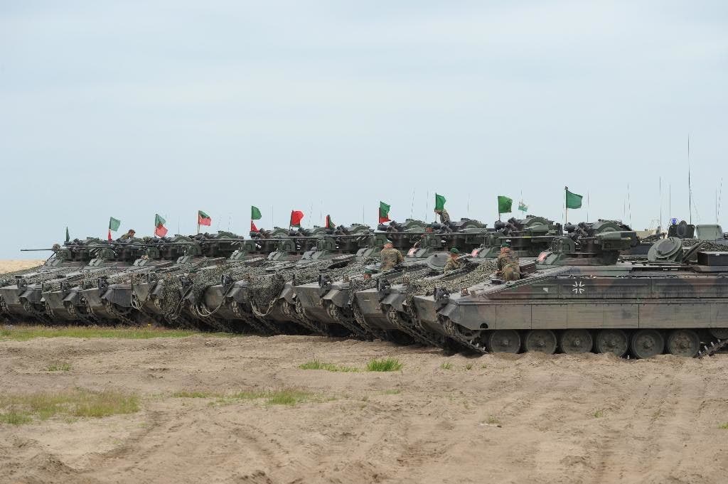 NATO's new rapid reaction force trains as reassurance to eastern ...