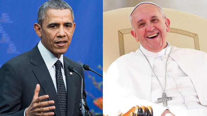 The Pope, The President: Obama, Fading Rock Star, Meets With Icon On ...
