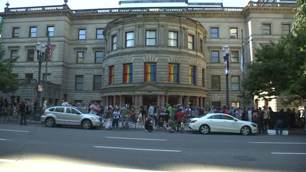 Occupy ICE protest held outside Portland City Hall | Fox News
