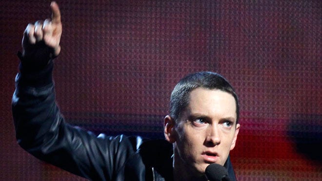 Eminem thanks fans for help during dark times | Fox News