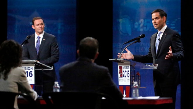 Marco Rubio, opponent throw jabs during final debate for Florida senate ...