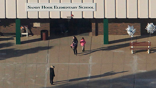 Workers demolishing Sandy Hook Elementary School required to sign ...