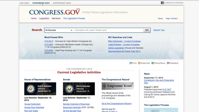 New search engine offers easier access to Congress | Fox News