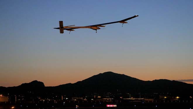 Solar-powered plane completes cross-country flight | Fox News