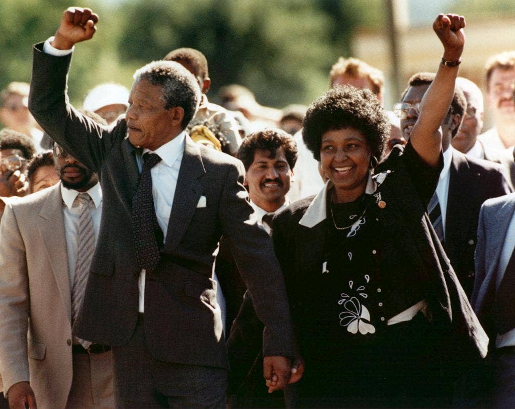 South Africans mark 25th anniversary of Mandela's release | Fox News
