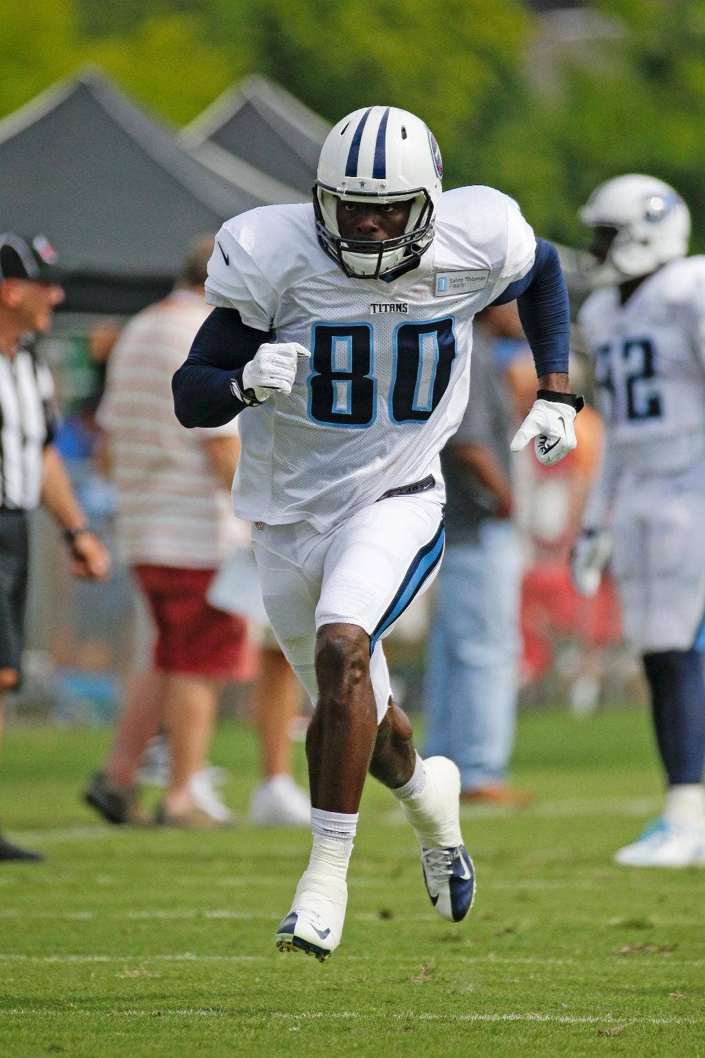 After sitting out last season, wide receiver in Titans' camp trying to ...