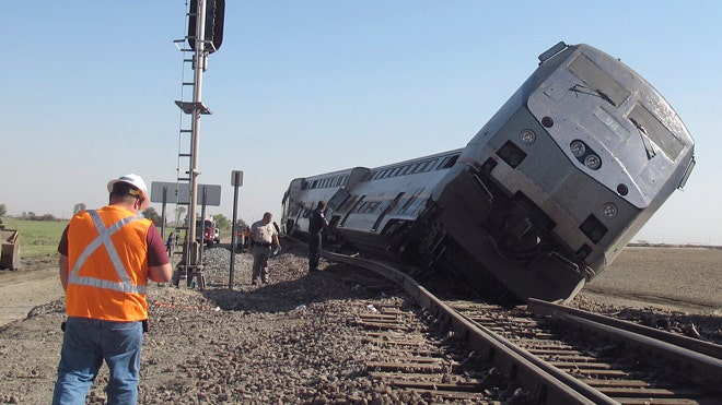 Crossing gate down in California train crash, Amtrak official says ...