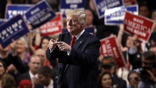 Analysts suggest Trump's GOP speech peppered with coded race language ...