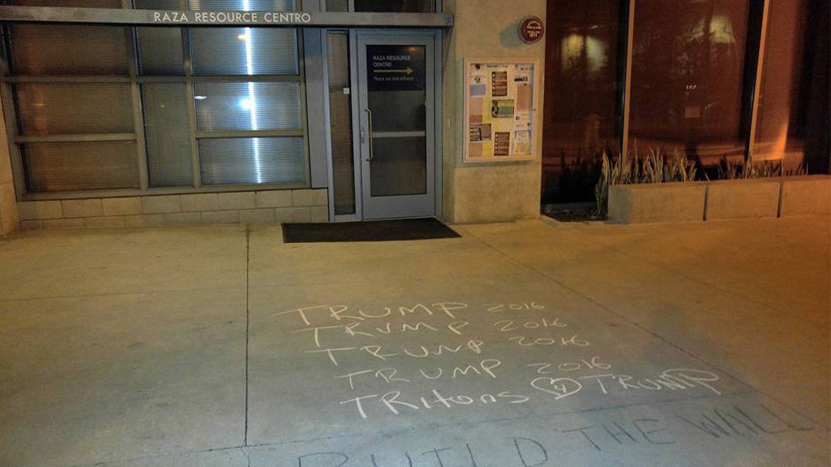 Pro-Trump message at CA university sparks Latino outrage as # ...