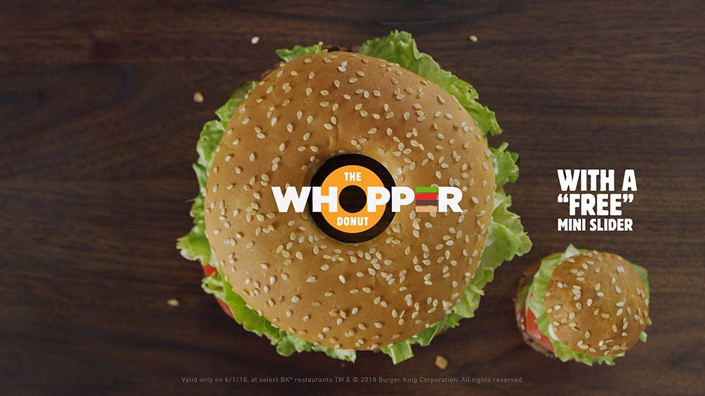 Burger King introduces 'Whopper Donut' as part of National Doughnut Day ...