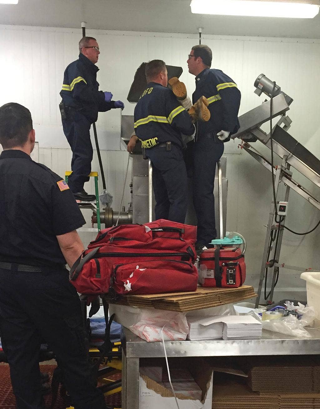 California worker alive after rescue from meat grinder | Fox News