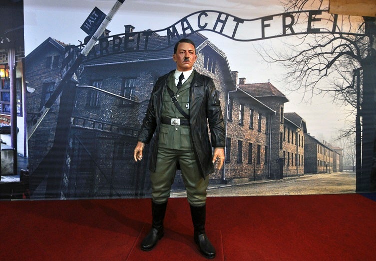 Adolf Hitler selfie wax figure display removed after sparking outrage ...