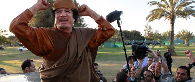 Report: Libyan Leader Moammar al-Qaddafi May Flee to Venezuela, Cuba ...