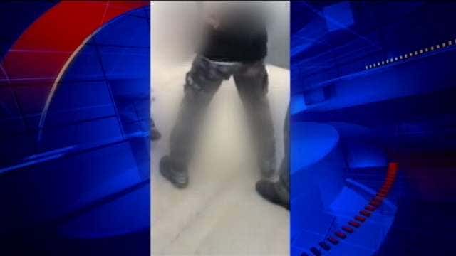Father Caught On Tape Encouraging His Son To Beat Up Classmate, Gets ...