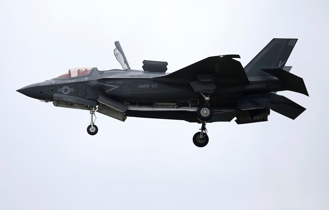 F-35 aboard Navy ship in Pacific as US touts new era of ‘up-gunned’ air ...