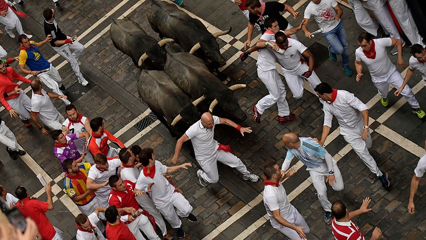 American gored at Pamplona bull run promises to run again | Fox News