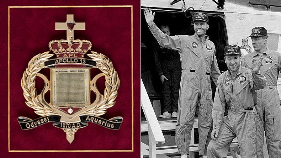 Astronauts' faith: Tiny Apollo 13 Bible up for auction | Fox News