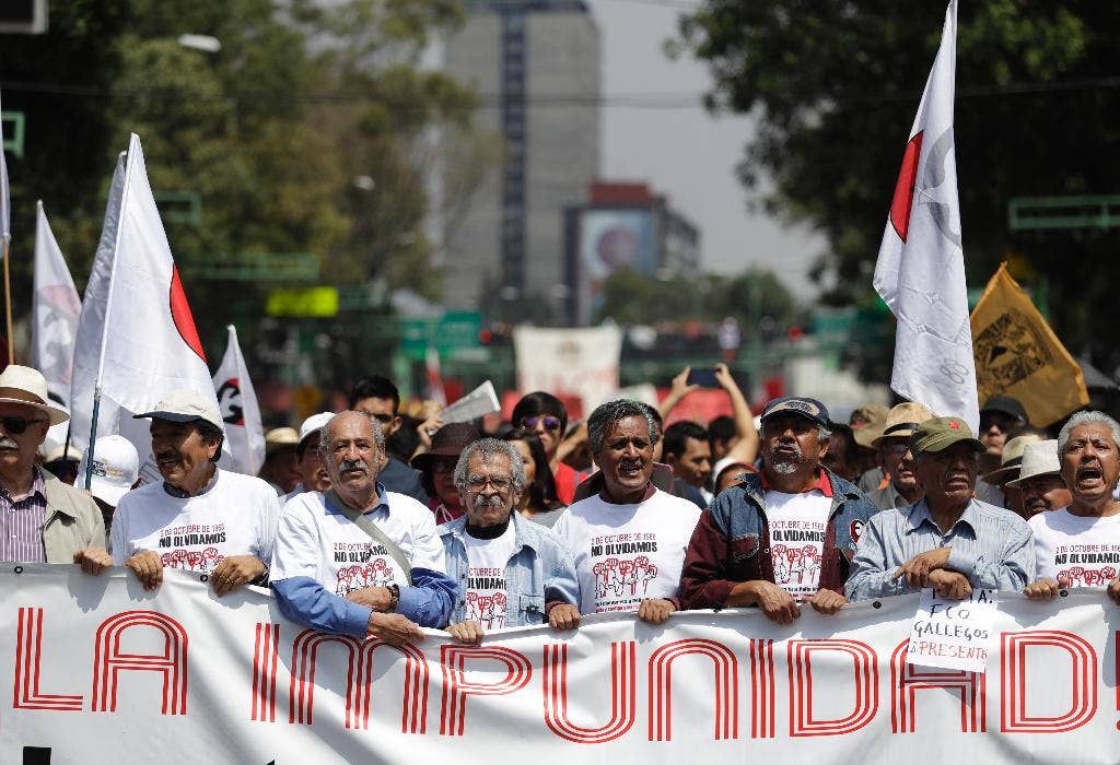 Mexican students march to mark anniversary of 1968 massacre | Fox News